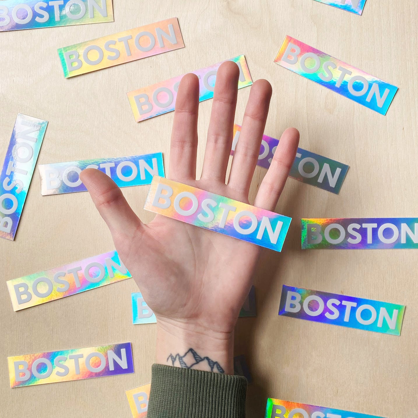Boston Sticker – Lunch City Studio