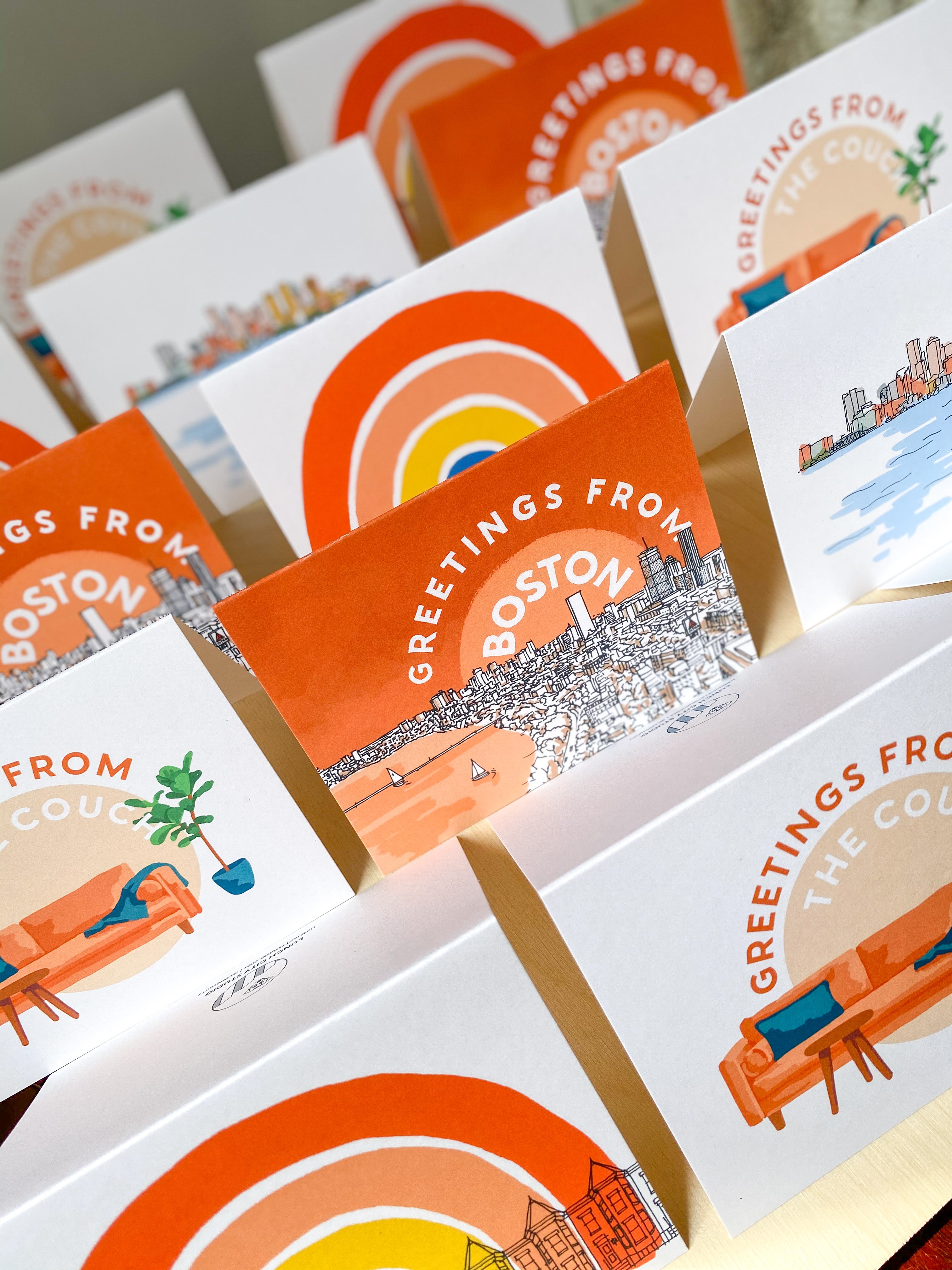 Washington DC Rainbow Card – Lunch City Studio